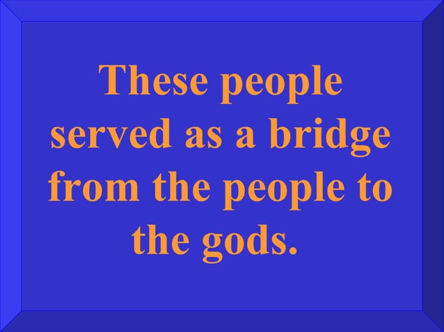 Ancient Egypt Ppt Jeopardy | PPT