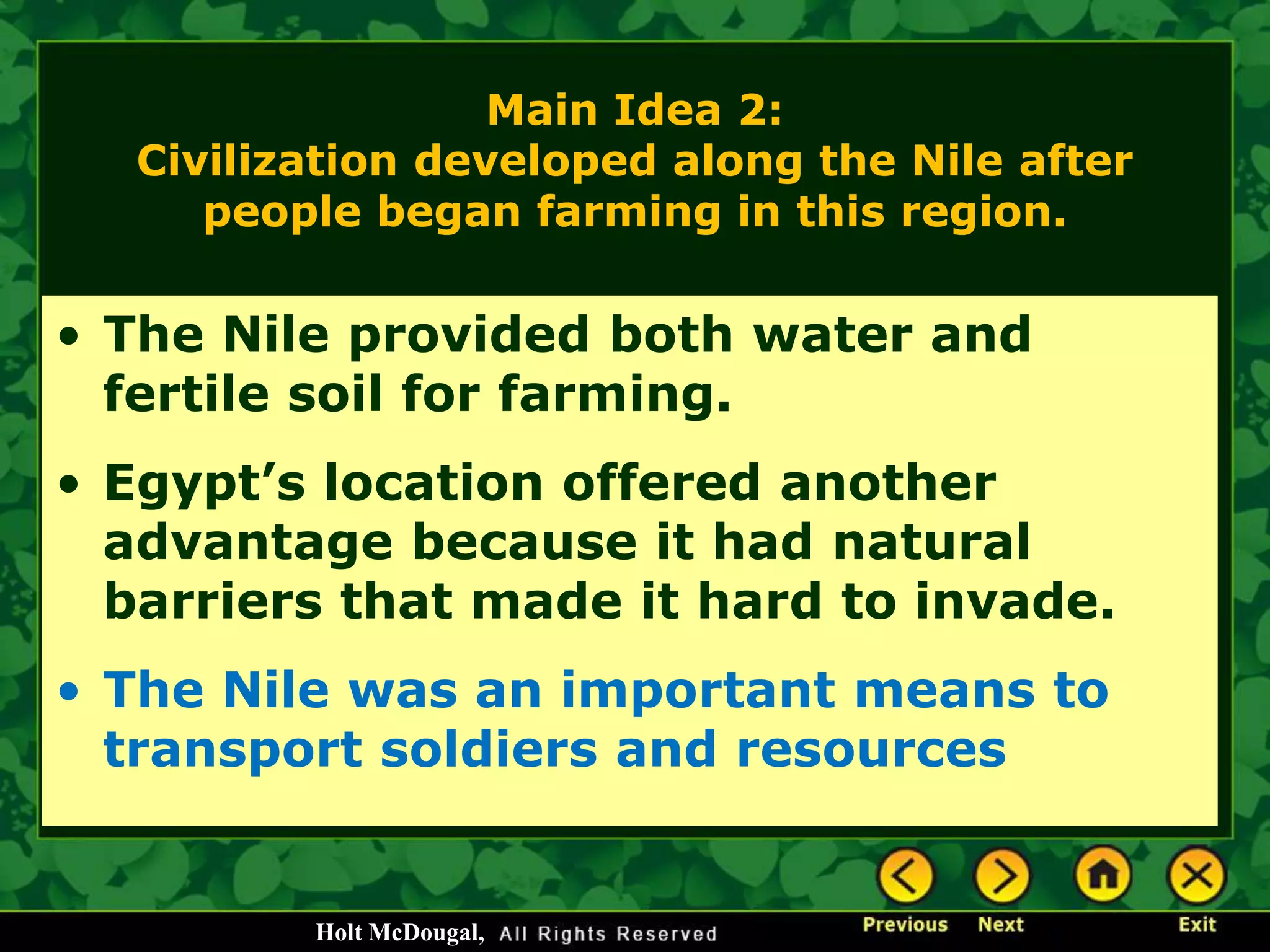 Ancient Egypt and Kush.ppt