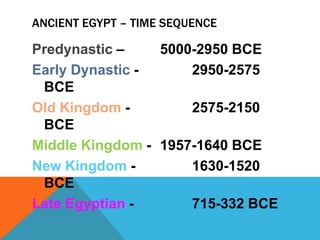 Ancient Egypt, Ch. 3, Stokstad, Art History, Fall 2013 | PPT