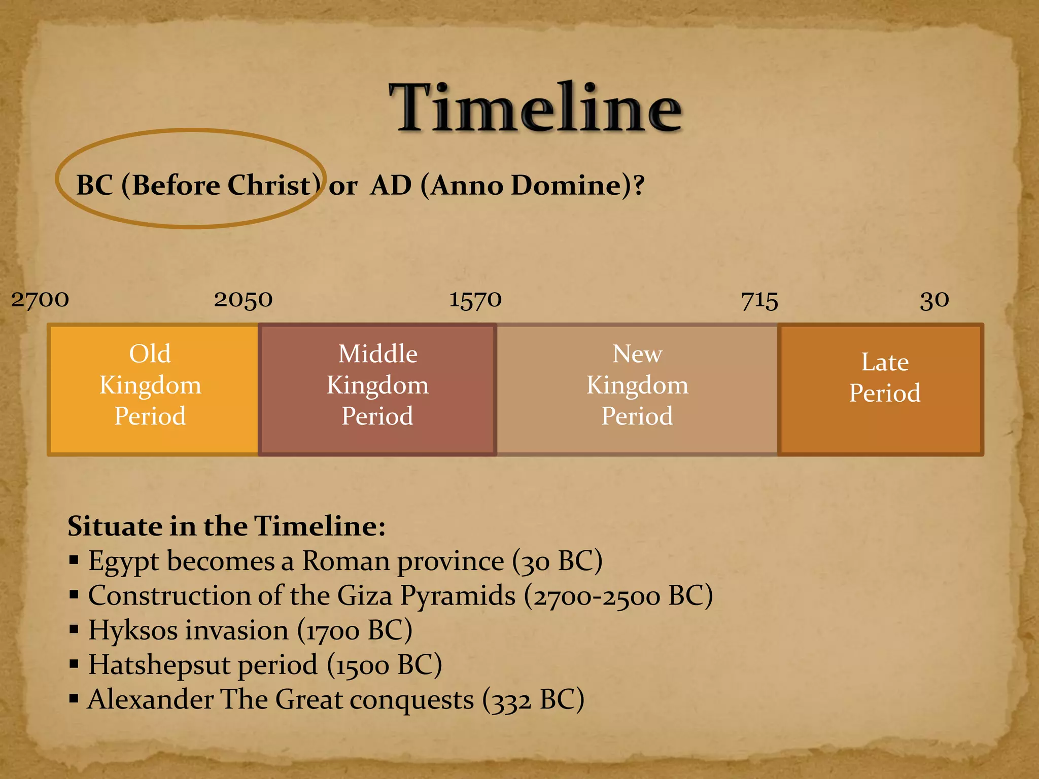 Ancient Egypt