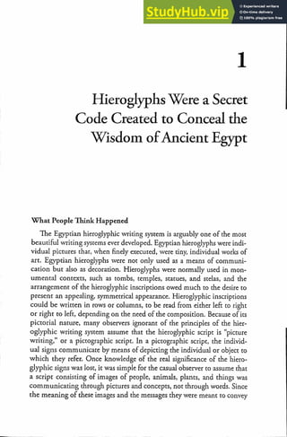 Ancient Egypt Facts And Fictions | PDF