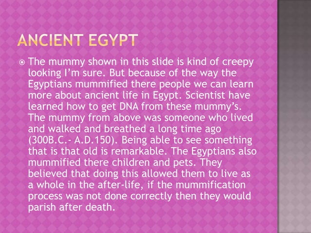 Ancient Egypt Final | PPT