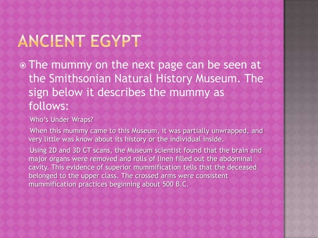 Ancient Egypt Final | PPT