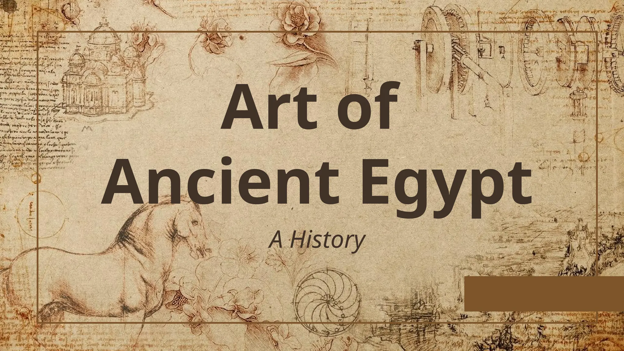 Ancient Egypt History Art Appreciation Presentation | PPTX