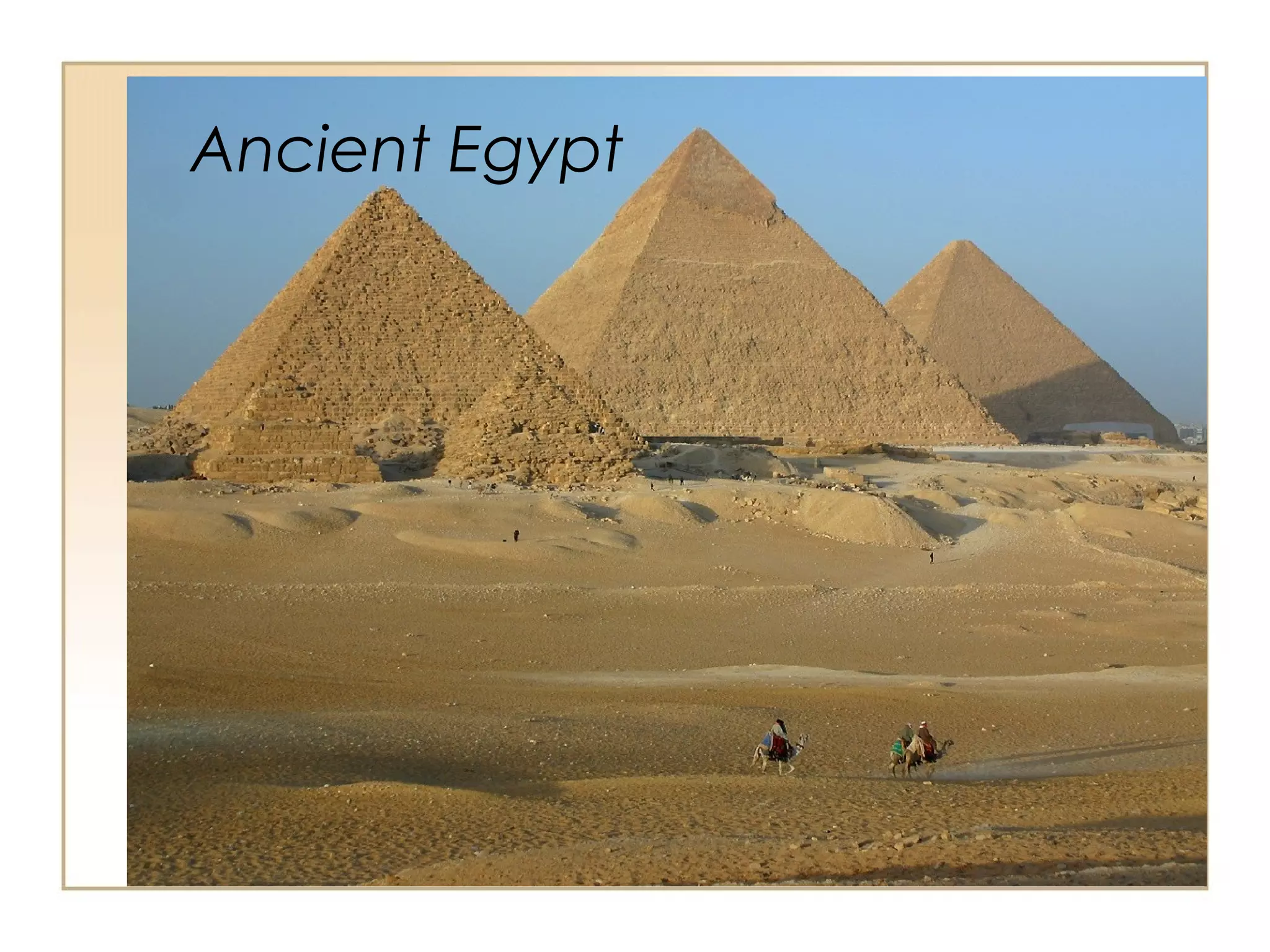 Ancient Egypt History 3 Kingdoms | PPT
