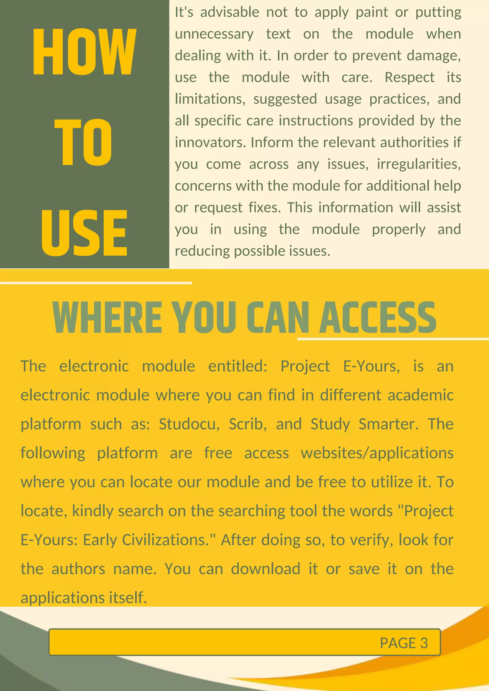 Project E-Yours (Electronic Module).pptx