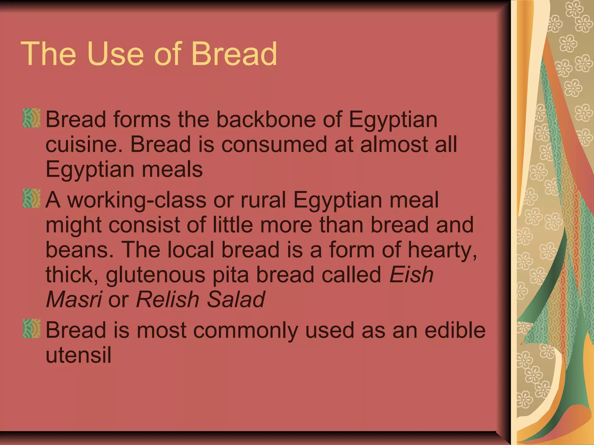 Ancient egyptian cookery | PPT