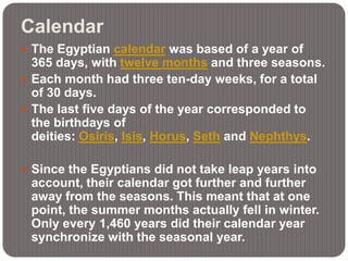 Ancient Egyptian History Class 5 | PPTX