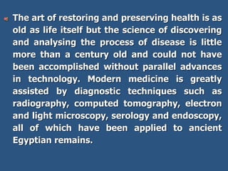 Ancient Egyptian Life and Health | PPT