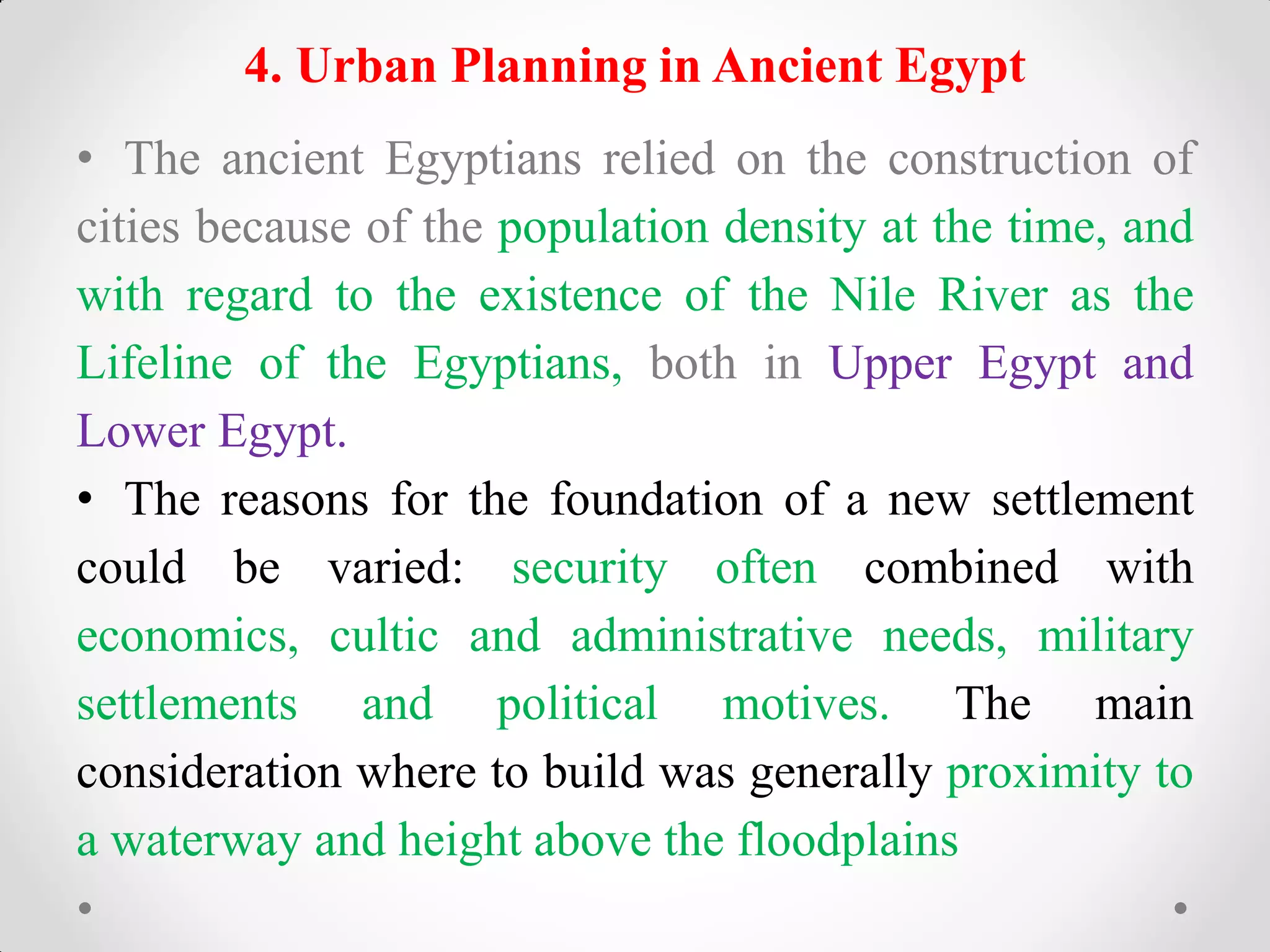 Ancient egyptian planning effort | PDF