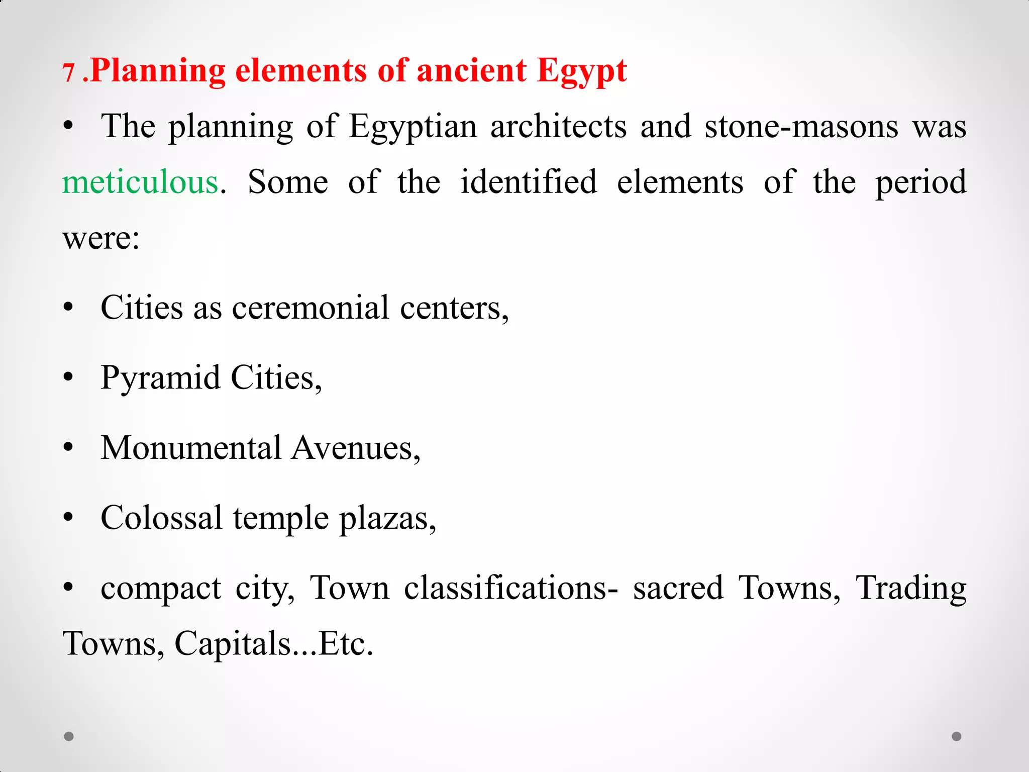 Ancient egyptian planning effort | PDF