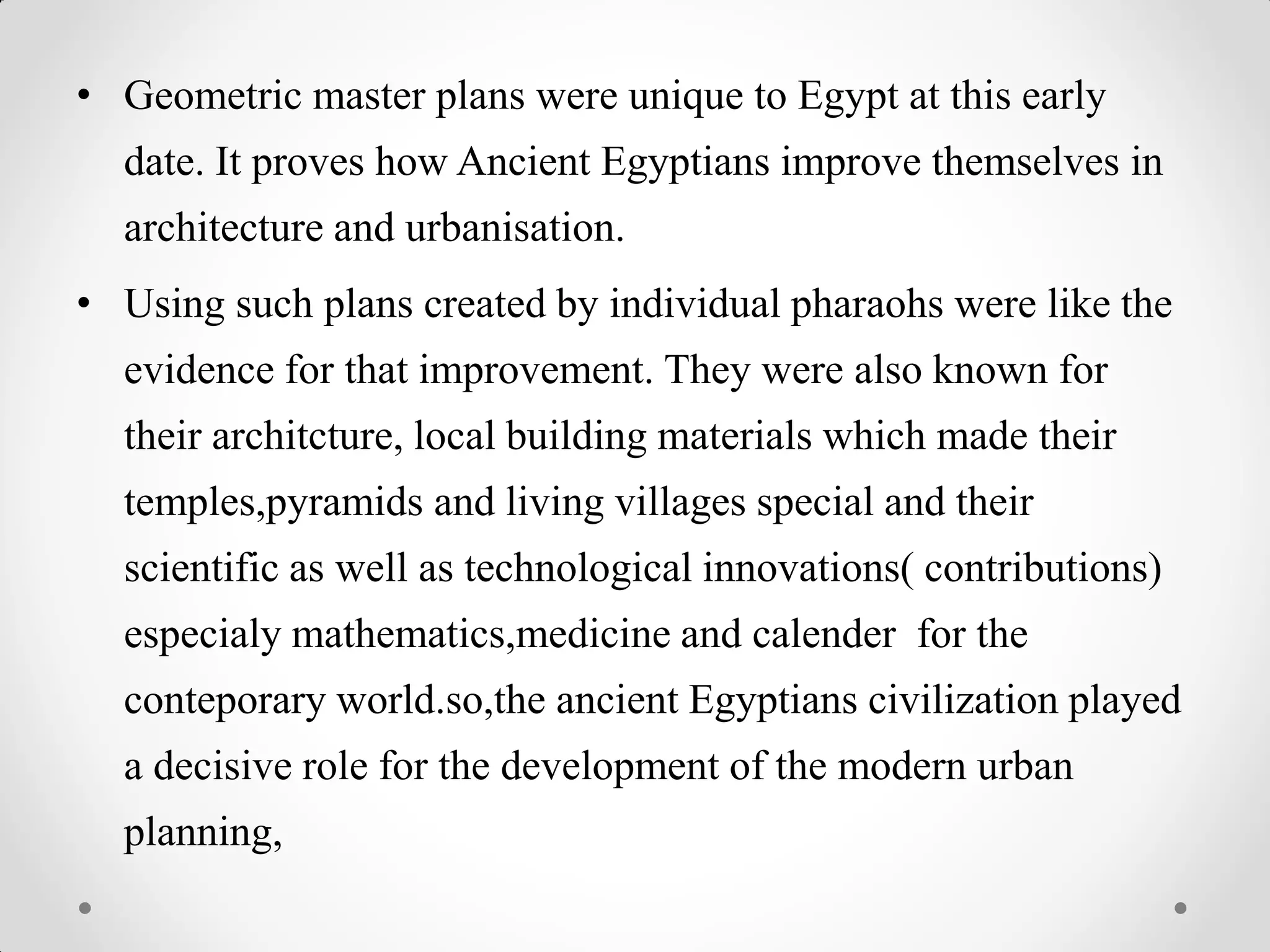 Ancient egyptian planning effort | PDF