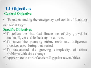 Ancient egyptian planning effort | PDF