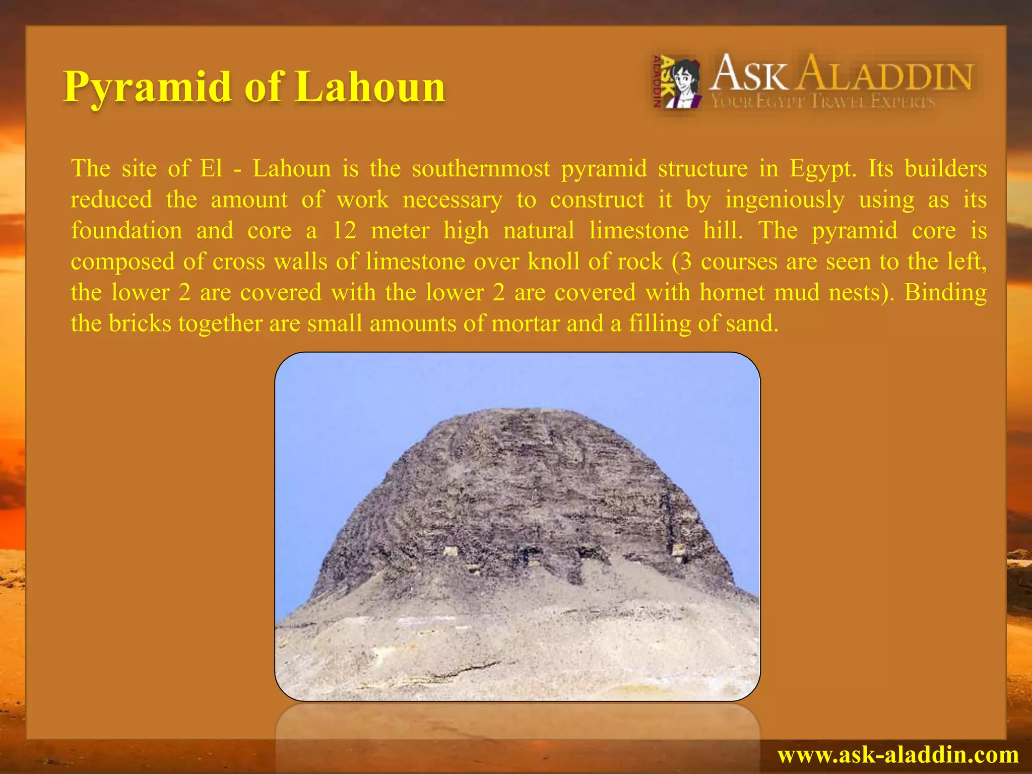 Ancient Egyptian Pyramids - Mystery of Egypt | PPTX
