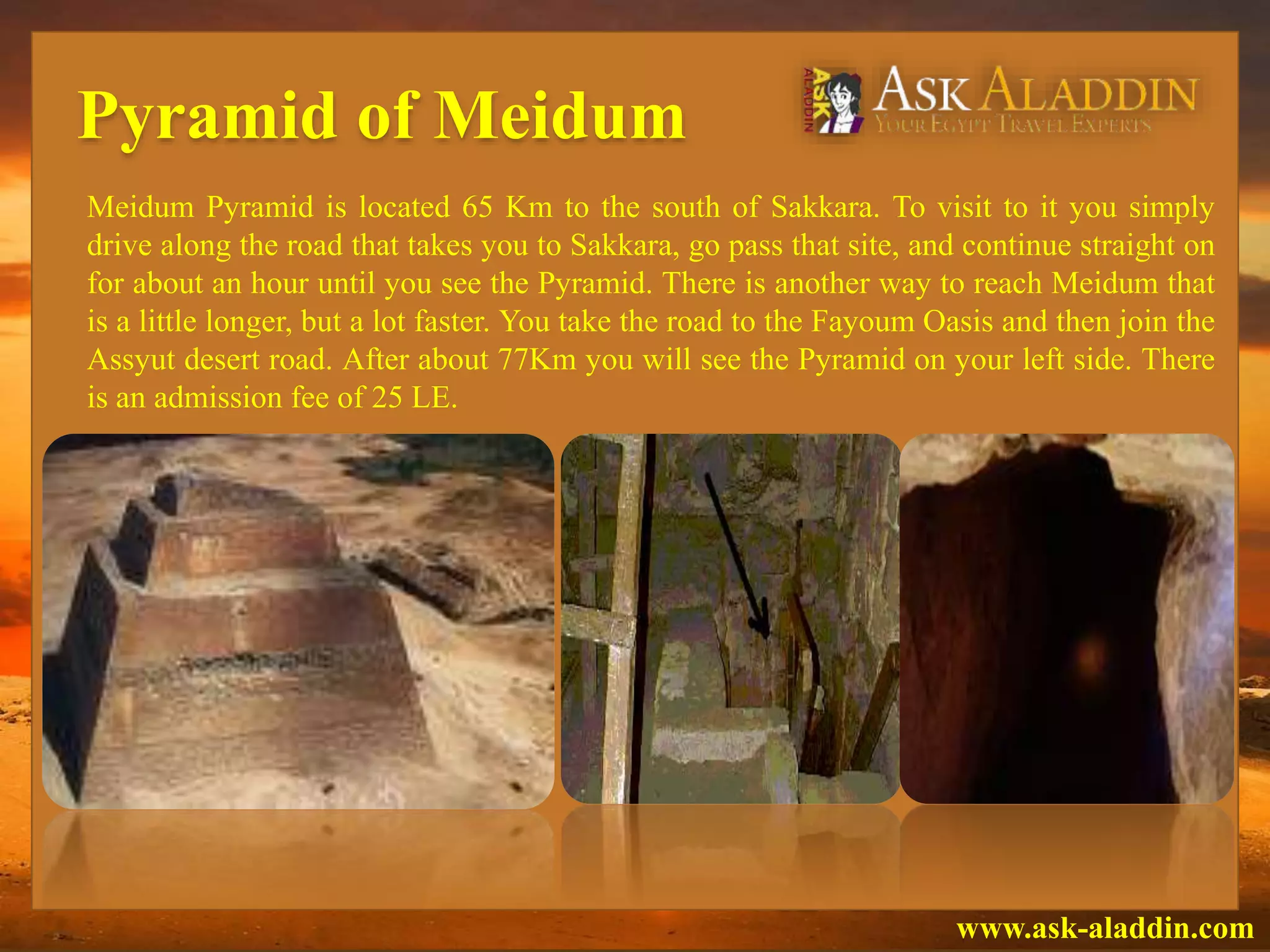 Ancient Egyptian Pyramids - Mystery of Egypt | PPTX