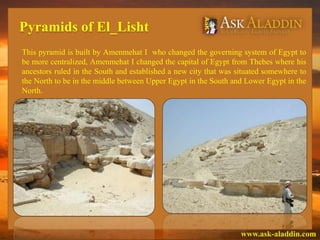 Ancient Egyptian Pyramids - Mystery of Egypt | PPTX