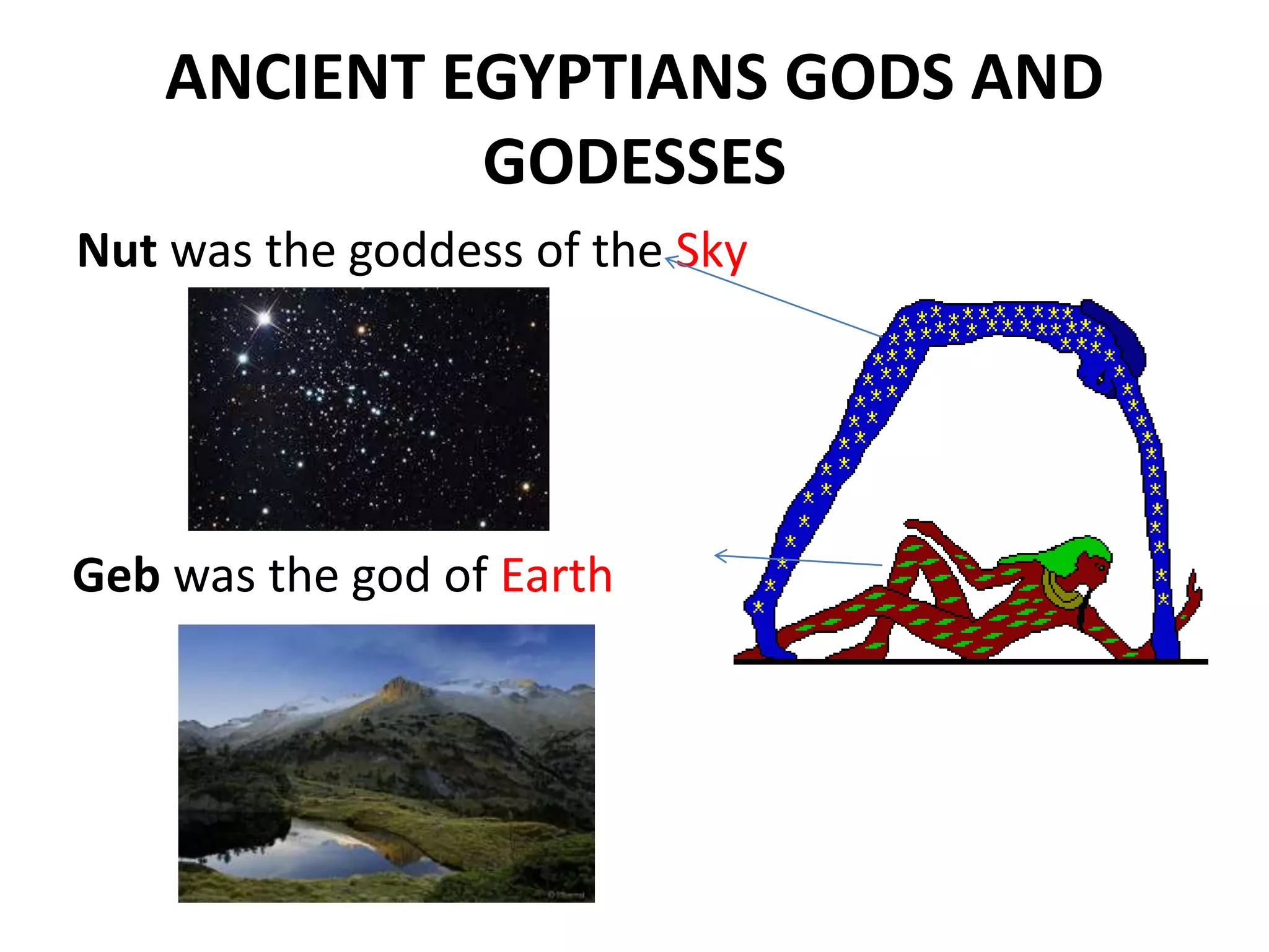 Ancient egyptians gods and godesses | PPTX