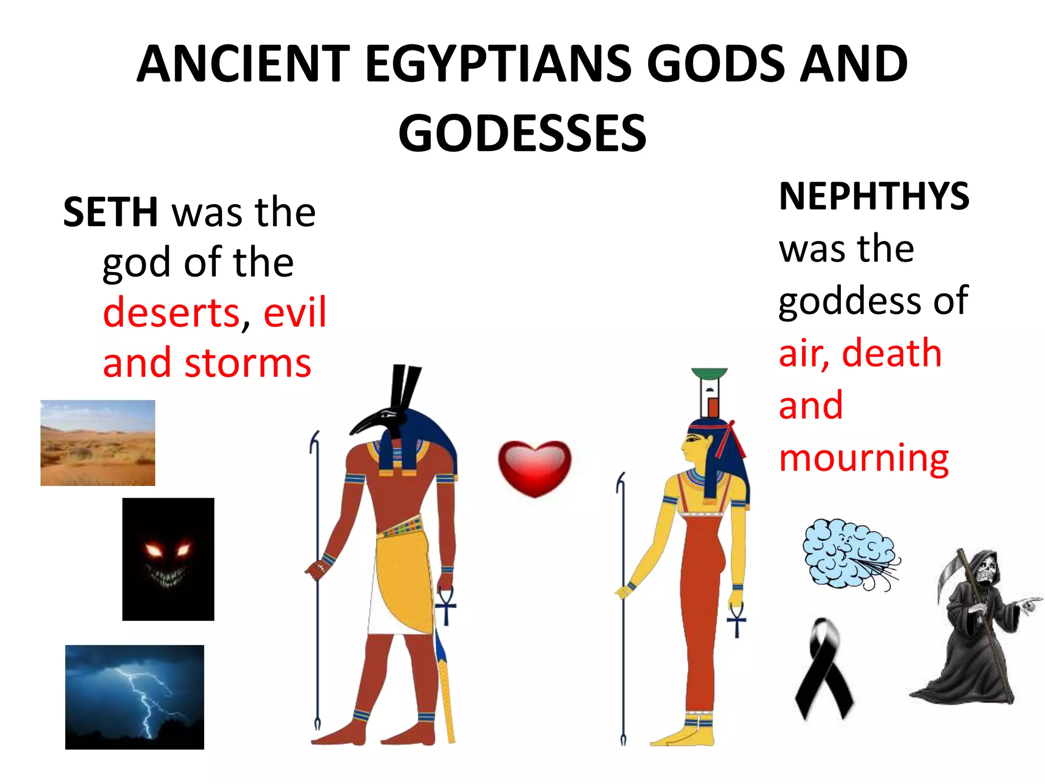 Ancient egyptians gods and godesses | PPTX