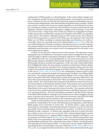 Ancient Egyptians In Black And White Exodus Gods And Kings And The ...