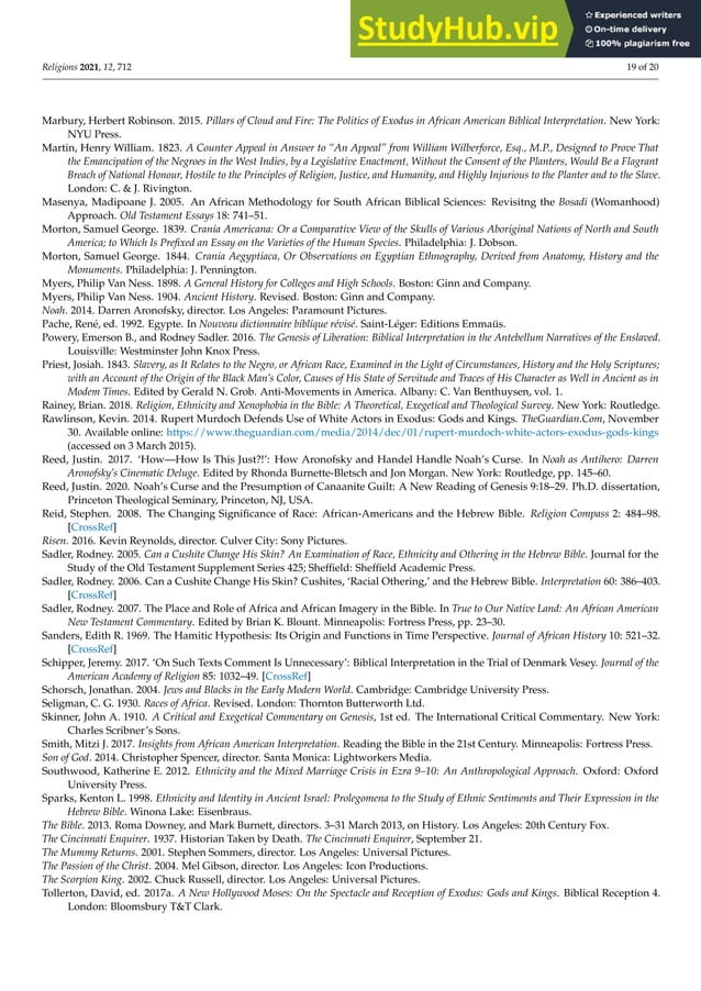 Ancient Egyptians In Black And White Exodus Gods And Kings And The ...