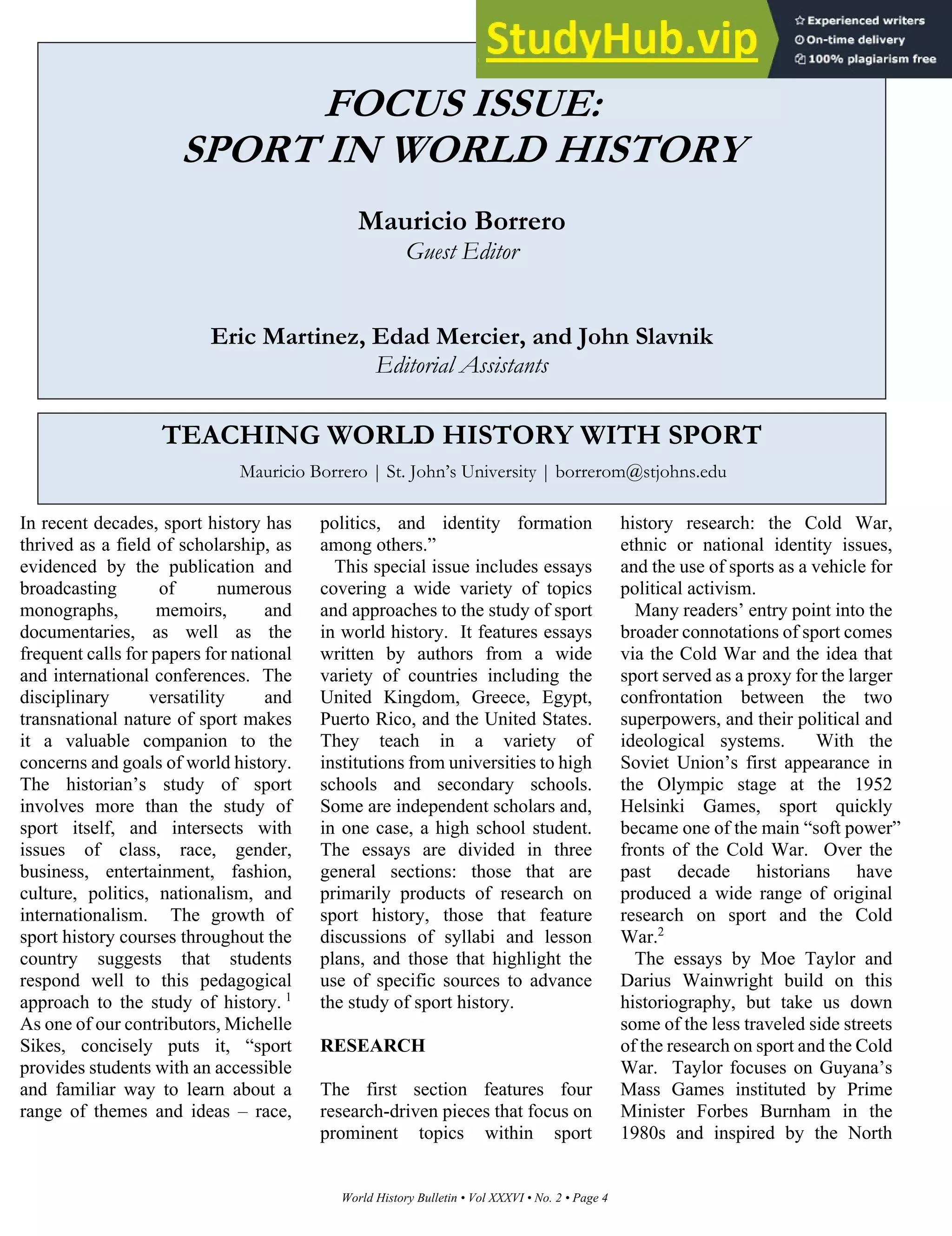 Ancient Egyptian Sports And Fundamental Principles Of Olympics | PDF