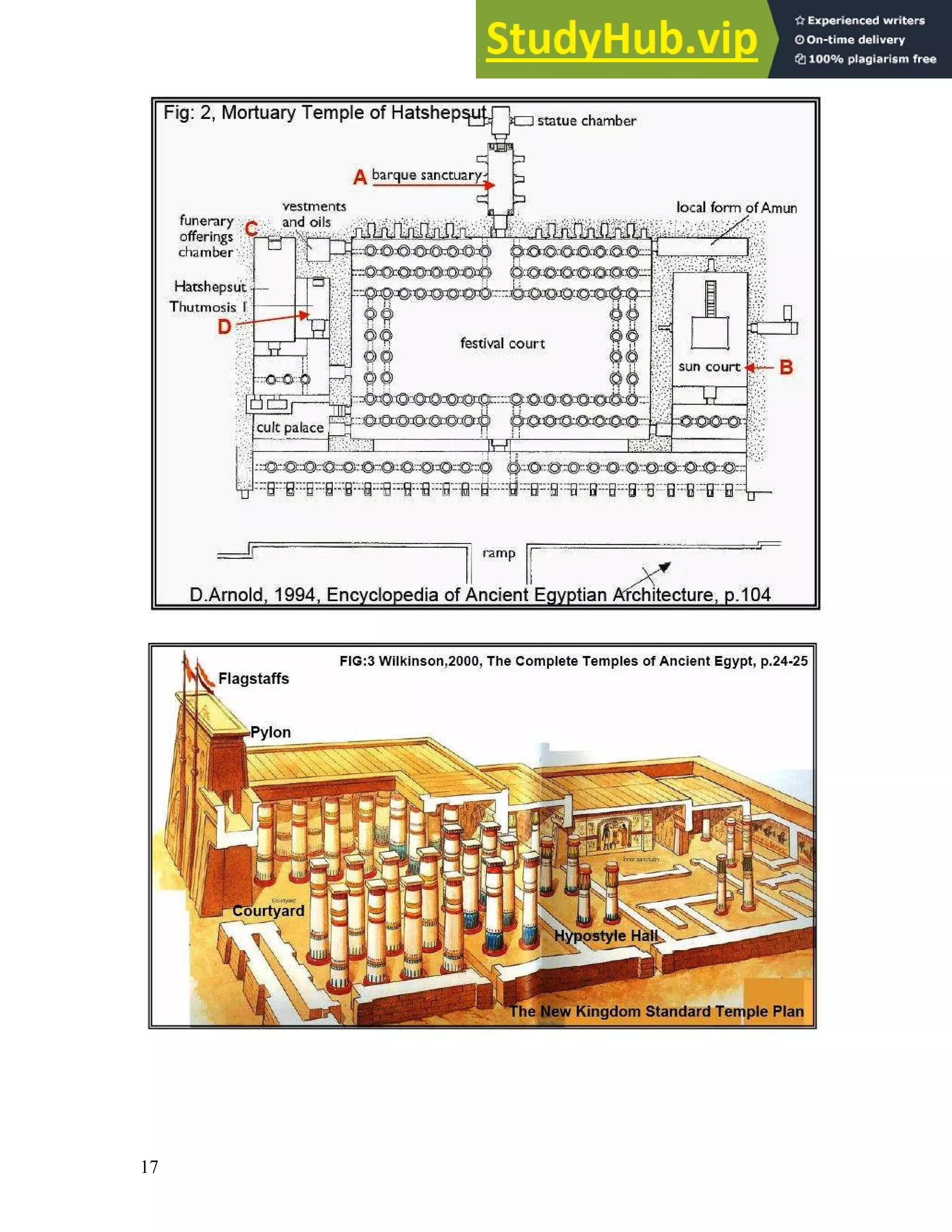 Ancient Egyptian Temples | PDF