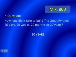 Ancient egypt jeopardy! | PPTX