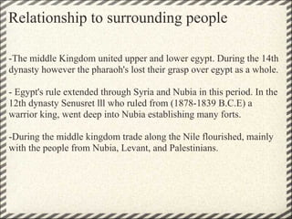 Ancient Egypt Middle Kingdom | PDF