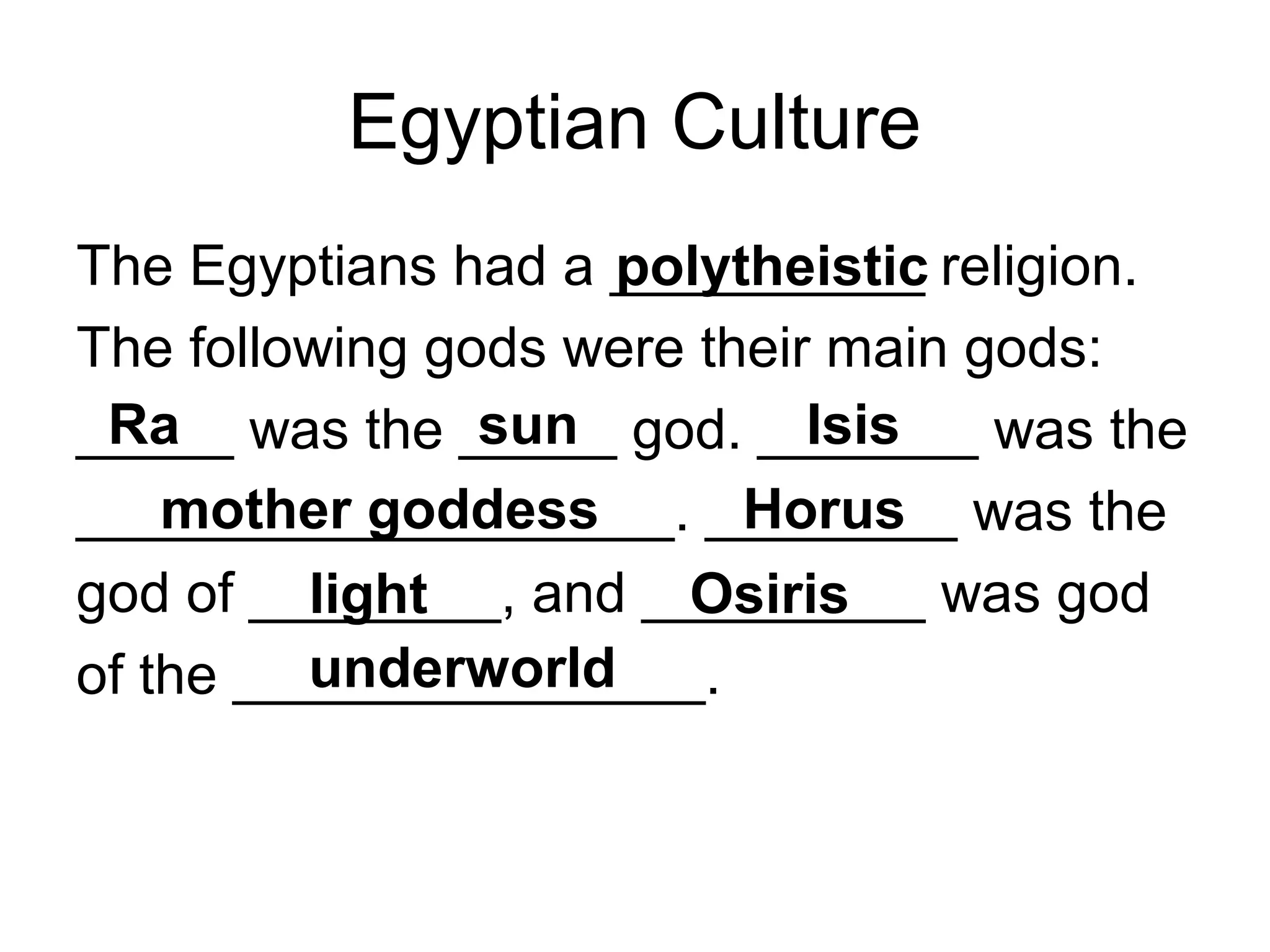 Ancient Egypt | PPT