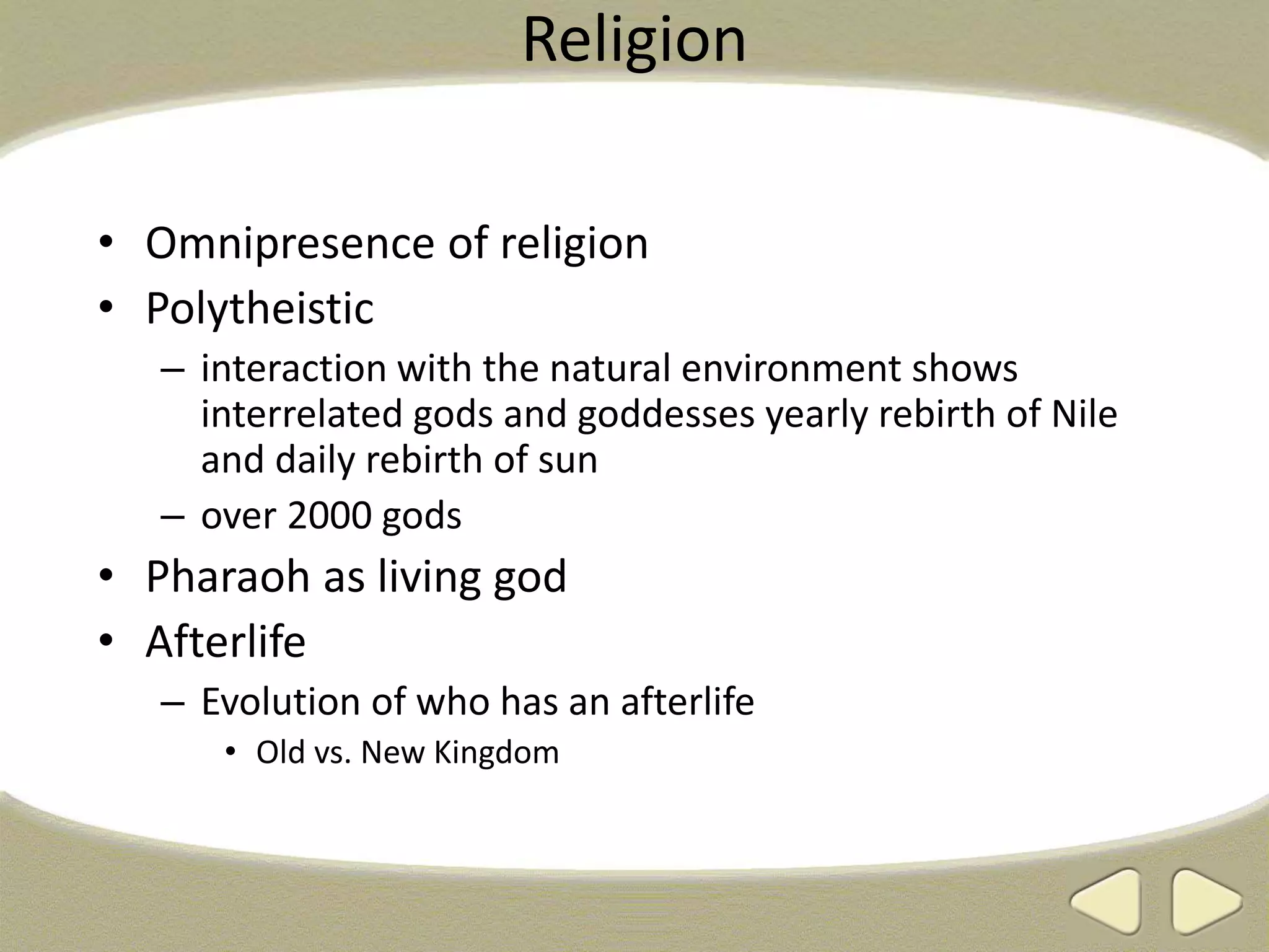 Ancient Egypt An Overview | PPT