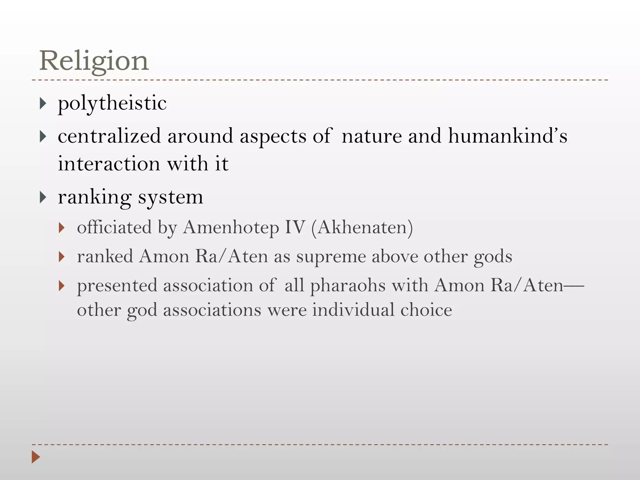 Ancient Egypt Part II | PPT