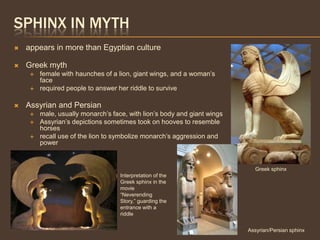 Ancient Egypt: The Sphinx | PPTX