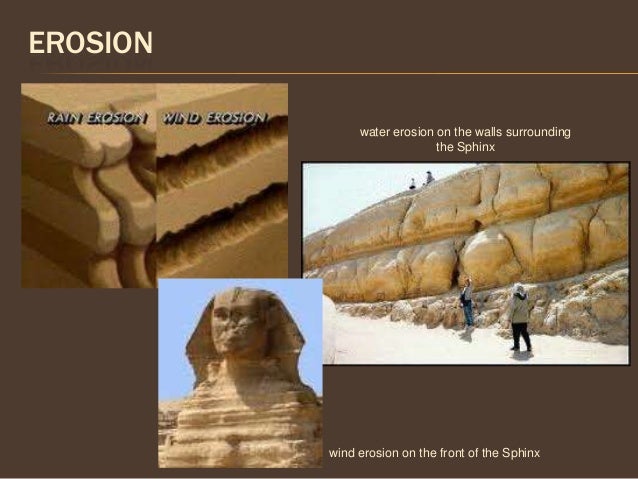 Water erosion on the Sphinx dates it to between 5000 BC - 7000 BC