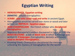Ancient Egypt PowerPoint | PPTX