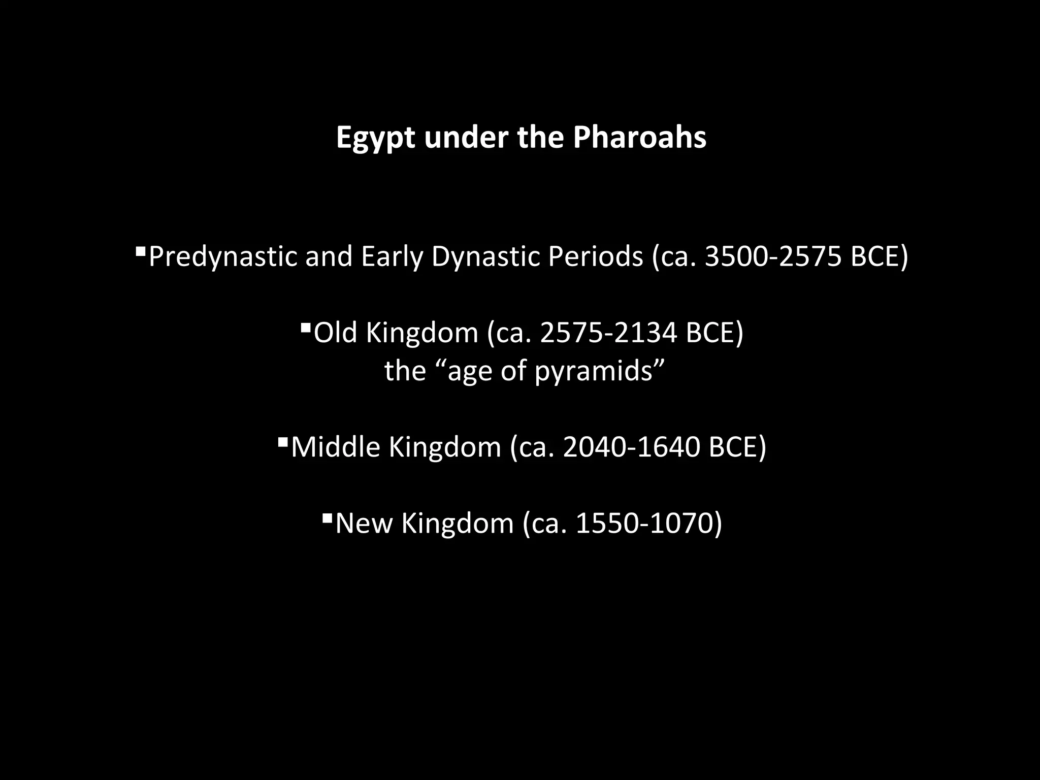 Ancient egypt ppt | PPT