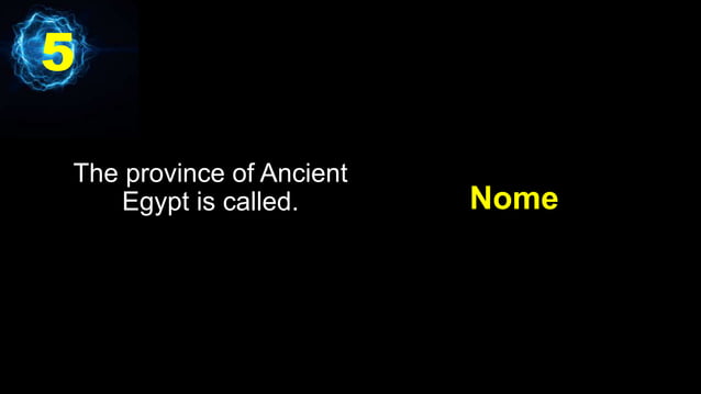 Ancient egypt quiz | PPTX