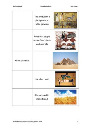 Ancient Egypt Students Worksheets | PDF