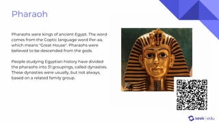 Ancient Egypt Virtual Field Trip | PPT