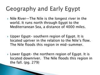 Ancient Egypt Vocabulary | PPTX