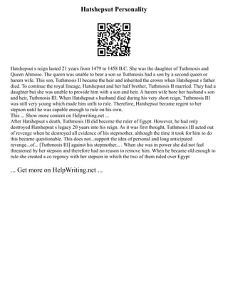 Ancient Egypt Writing Templates - Paper With Egy | PDF