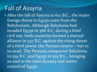 Ancient egypt year five cass 4 the persians | PPTX