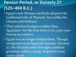 Ancient egypt year five cass 4 the persians | PPTX
