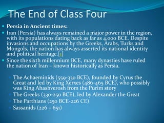 Ancient egypt year five cass 4 the persians | PPTX