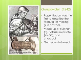 Technology in Ancient Europe (STS1) | PPTX