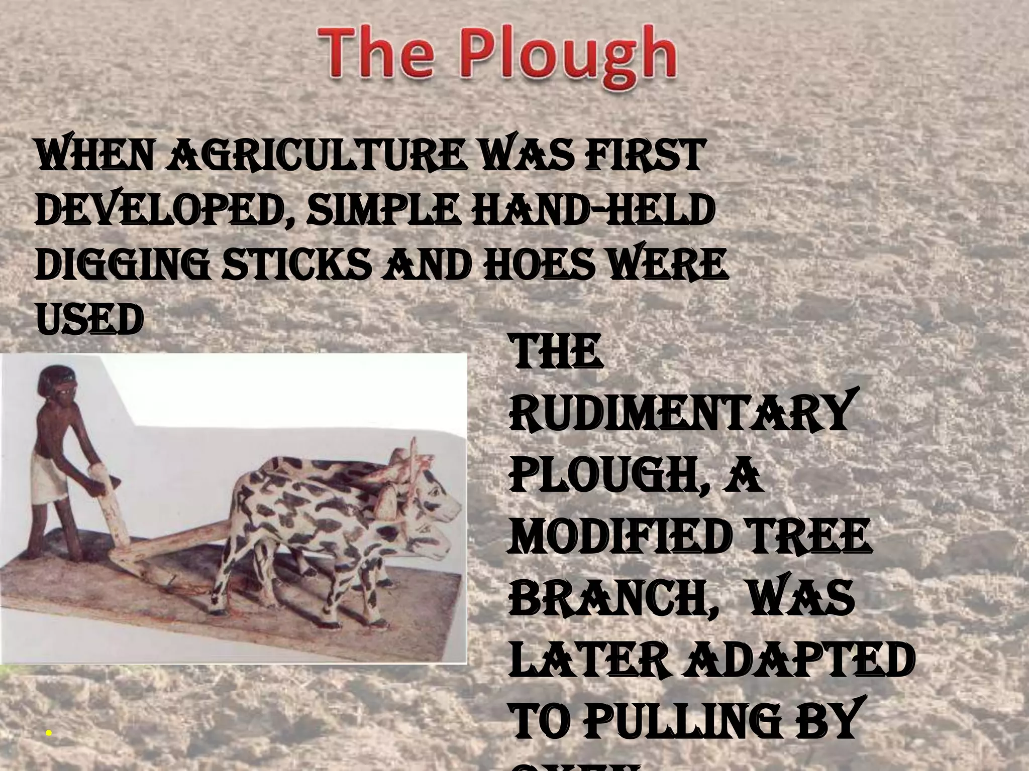 Ancient Farming Tools | PPTX