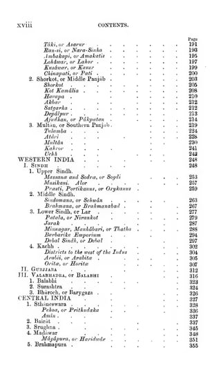 Ancient Geography of India - Buddhist Period by Alexander Cunningham | PDF