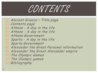 Cassidy's Ancient Greece Assignment | PPTX