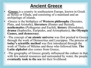 WH 1111 Ancient greece | PPTX