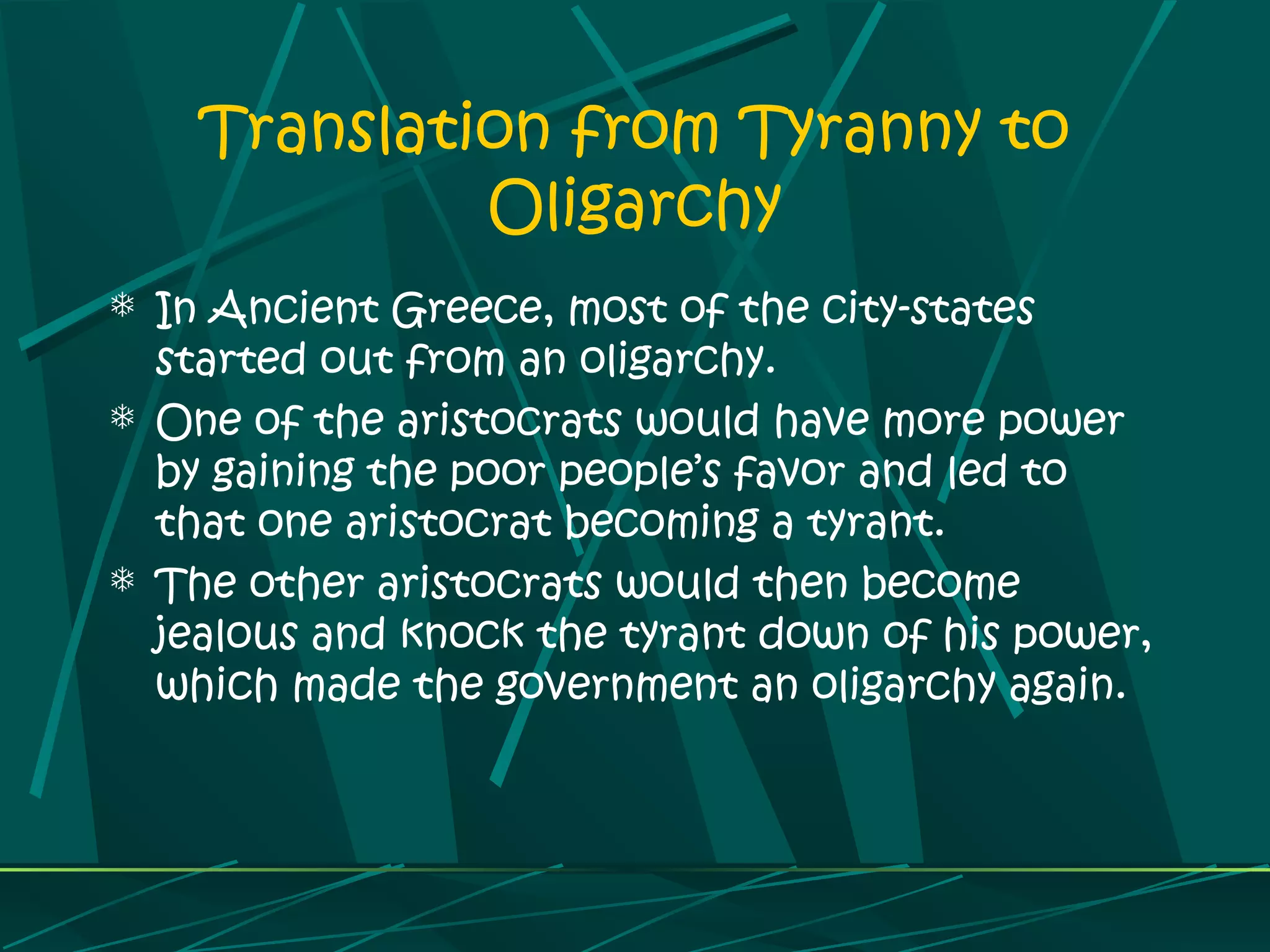 Ancient Greece Governments | PPT