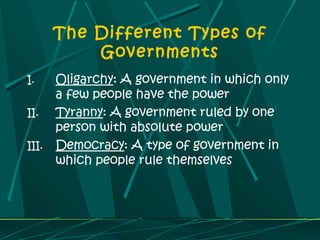 Ancient Greece Governments | PPT